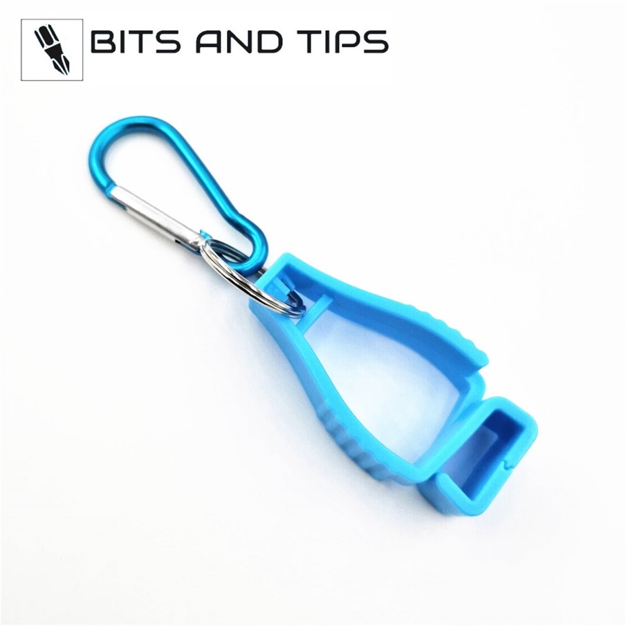 Interlock Clamp Grabber Carabiner Hook Glove Clip Holder Guard Safety ...